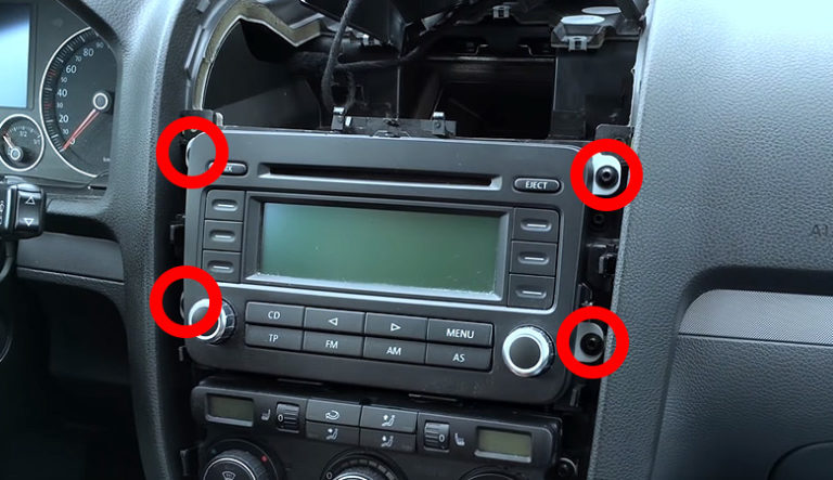 Golf 5 Radio Ausbauen
