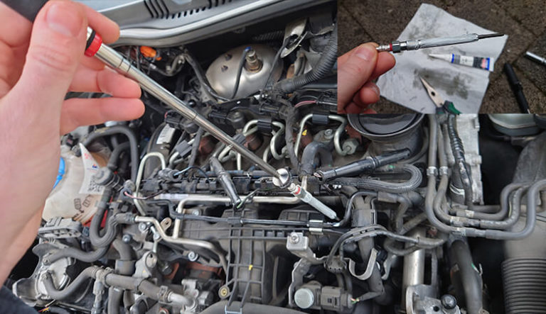 Glühkerzen wechseln – VW Golf Polo / SEAT Leon Ibiza / SKODA ...